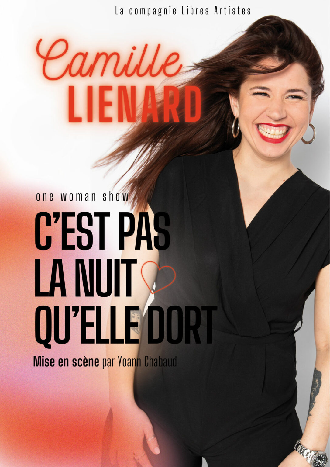 Camille Lienard « C’est Pas La Nuit Qu’elle Dort » à 21H30 - LE BOUI BOUI